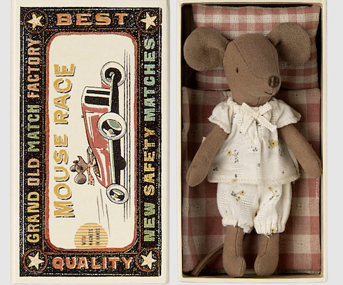 Big Sister Mouse in Box - Pyjamas – Burlap Ranch Mercantile