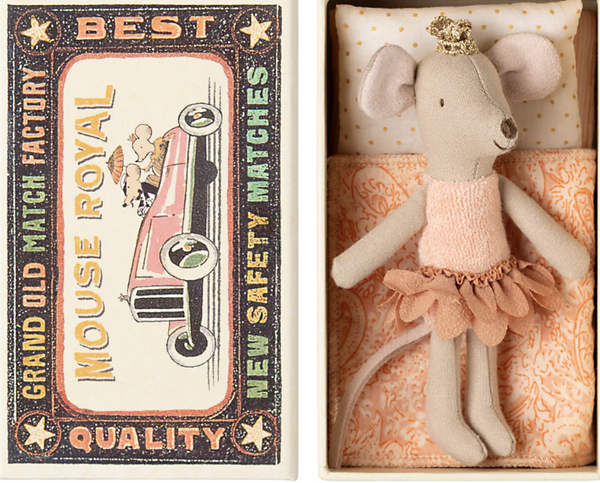 Princess Mouse, Little Sister in Matchbox – Burlap Ranch Mercantile