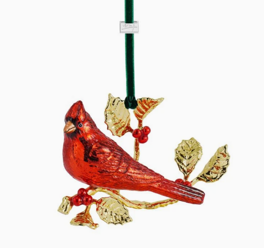 Cardinal Glass Ornament – Burlap Ranch Mercantile